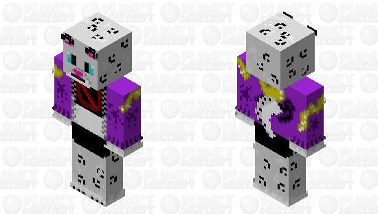 Levi the snow leopard Minecraft Skin