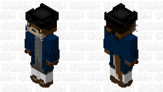 1750s River Otter (Bedrock) Minecraft Skin