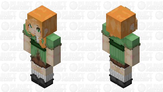 HD Alex Minecraft Skin