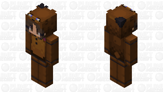 Freddy Fazbear onesie Minecraft Skin