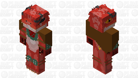 gertrude the armor deathclaw Minecraft Skin