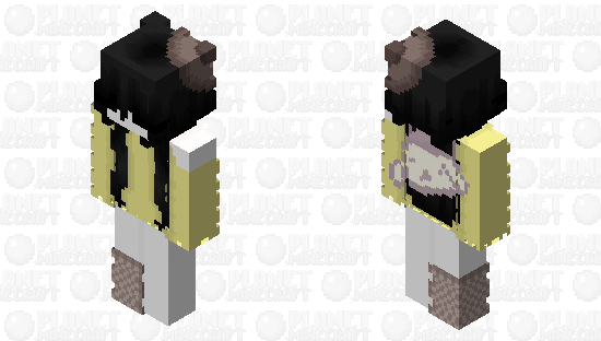 Pompompurin girl Minecraft Skin