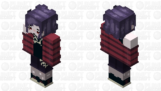 purple/red alt Minecraft Skin