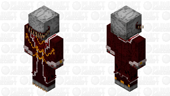Raziel 】- Ordem paranormal hexatombe Minecraft Skin