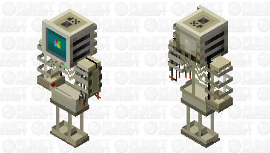 Computer Windows Xp Minecraft Skin