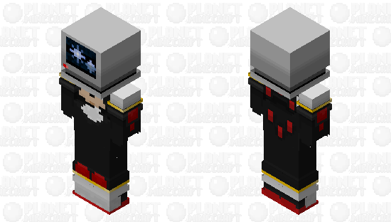Shadow Holding TV Minecraft Skin