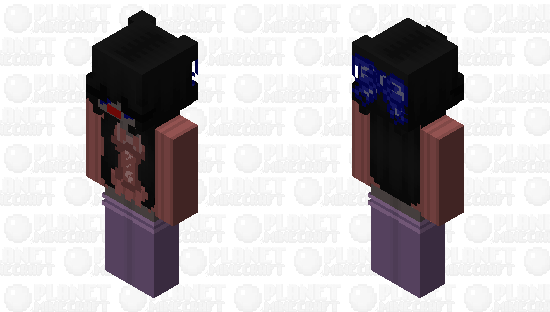 clown/circus themed egirl Minecraft Skin