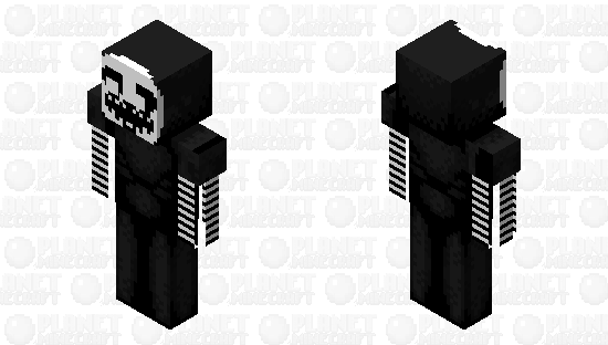Nightmarionne fnaf 7 Minecraft Skin