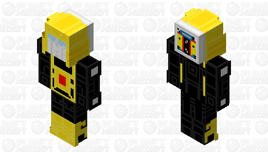 G1 Toy 1985 Yellow Cliffjumper Minecraft Skin