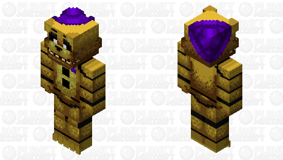 Craft fnaf 7 HD fredbear ucn Minecraft Skin