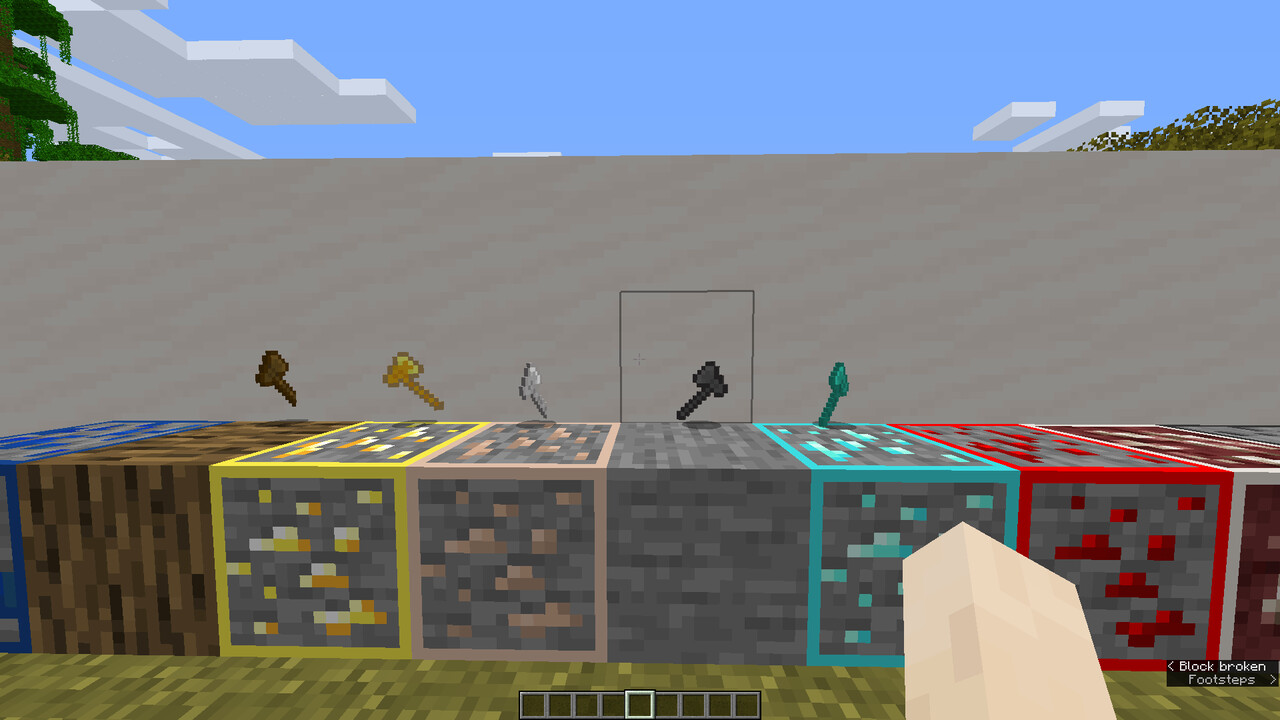 Default PVP/ACTION/HIGHLIGHTED ORES/DIFFERENT HUD COLORS Minecraft ...