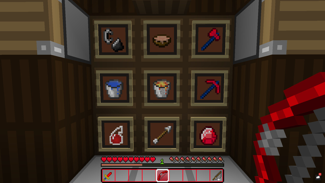 Red FPS Minecraft Texture Pack