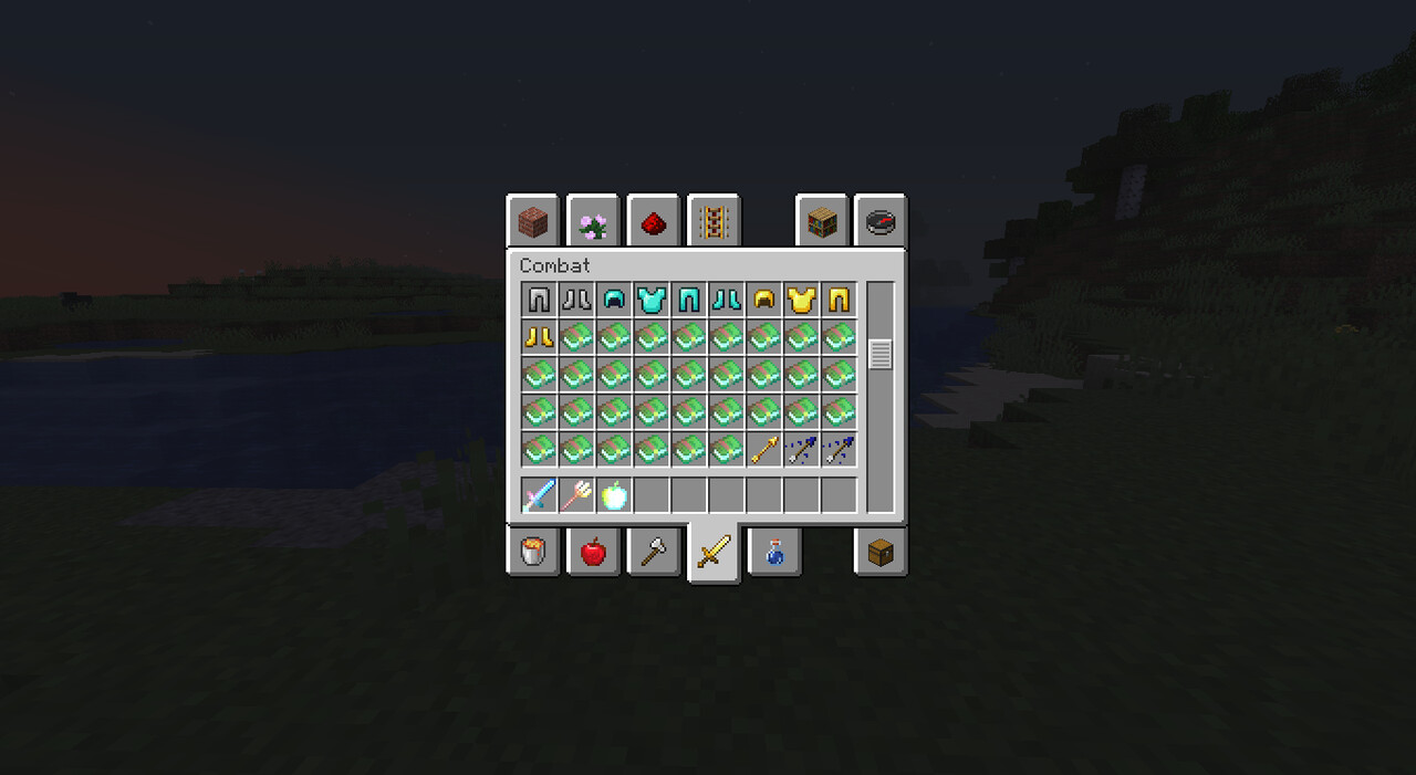 Rainbow enchantment glint Minecraft Texture Pack