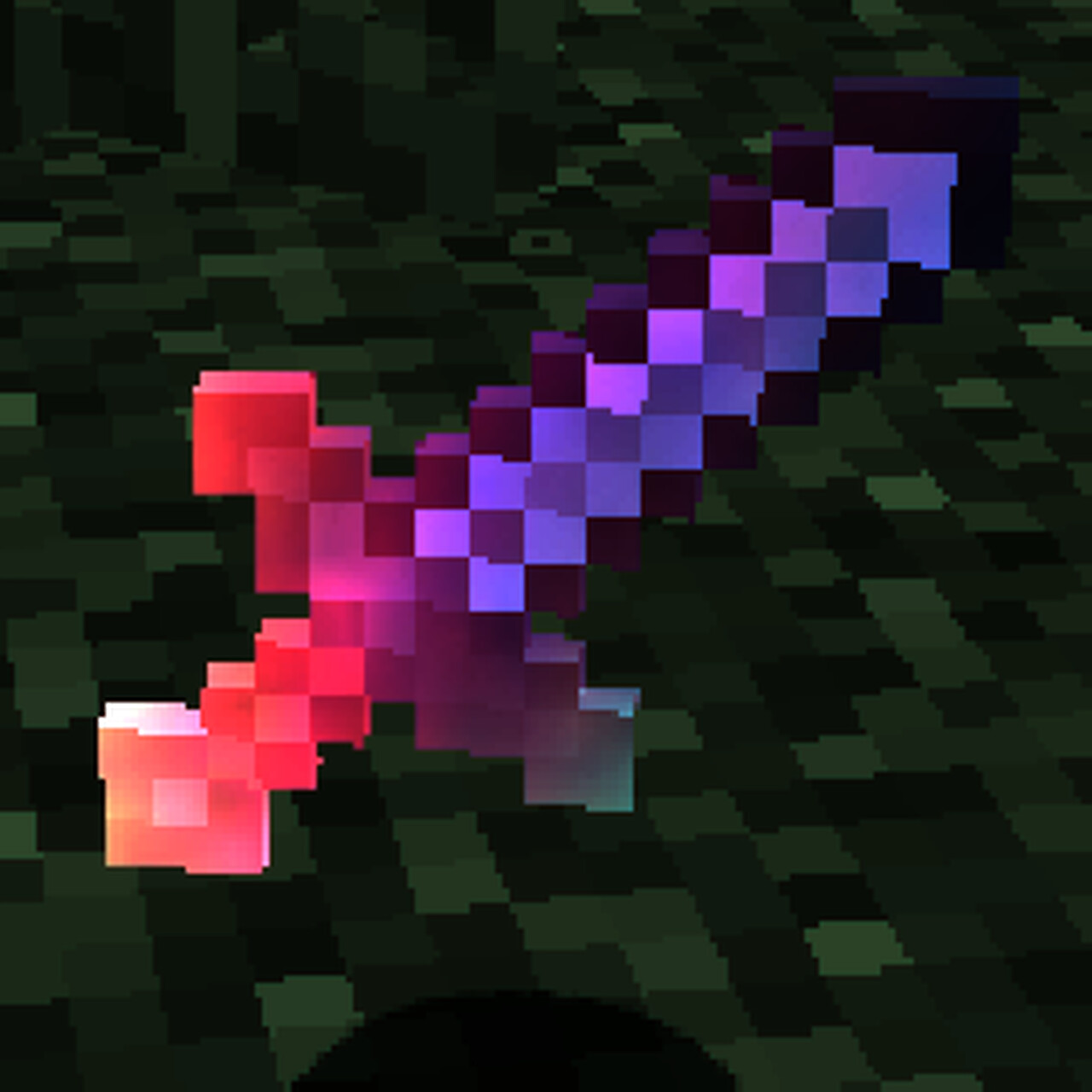 Rainbow enchantment glint Minecraft Texture Pack