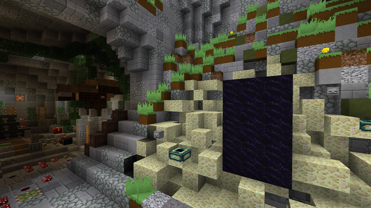 False HD Blue Minecraft Texture Pack