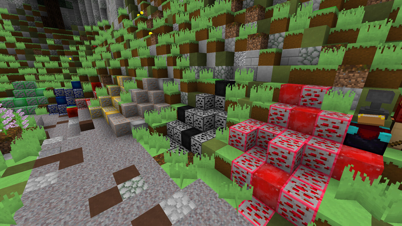 False HD Red Minecraft Texture Pack