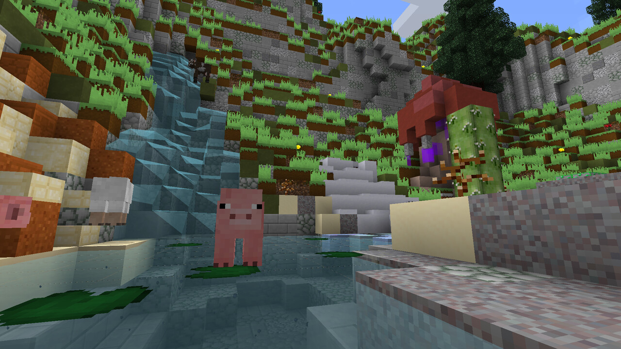 False HD Red Minecraft Texture Pack