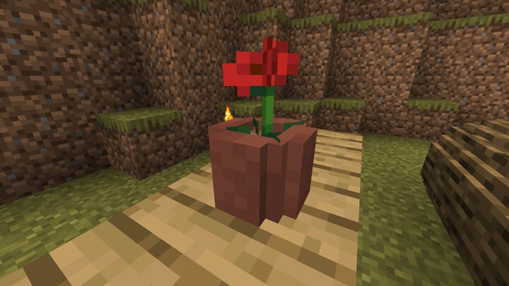 Corrected Flower Pot Minecraft Texture Pack