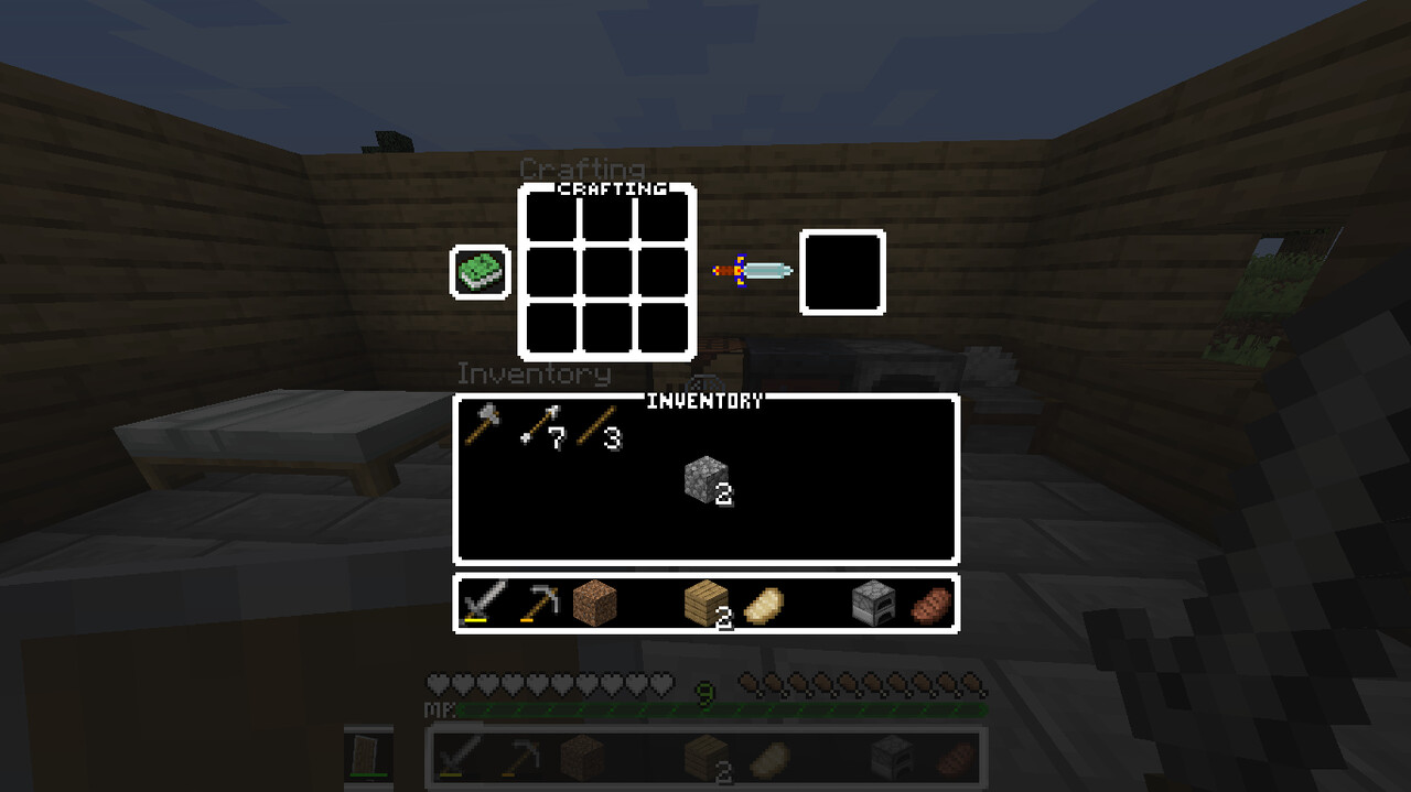 RPG/Dragon Quest Command Menus & GUI Minecraft Texture Pack