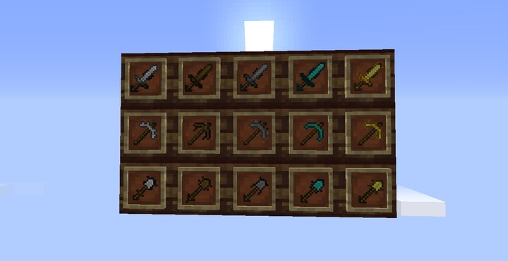 Tools and Wood Pack Minecraft Texture Pack