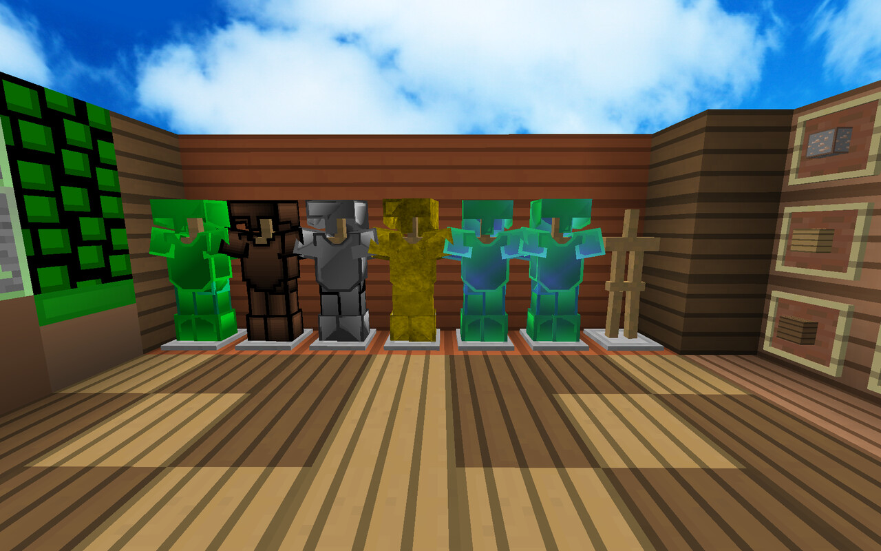 Green Goblin pvp texture pack Minecraft Texture Pack