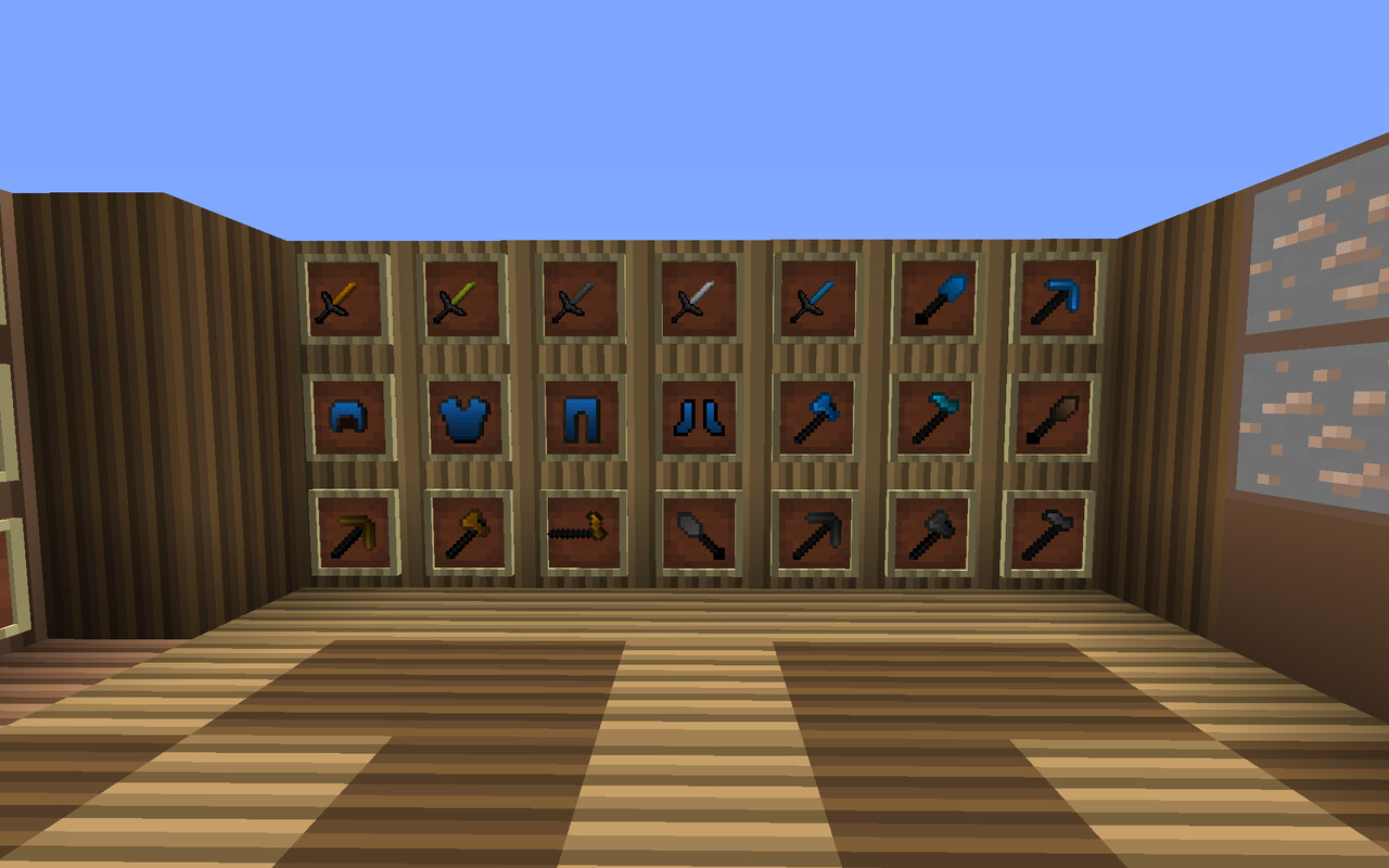 blue 32x PvP texture pack Minecraft Texture Pack