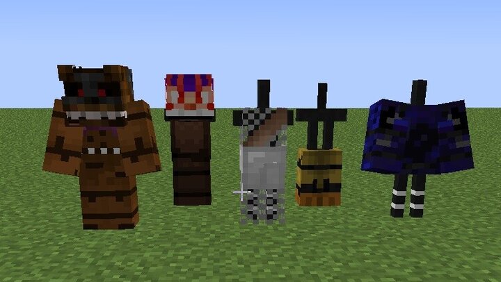 FNaF 4 Texturepack Minecraft Texture Pack