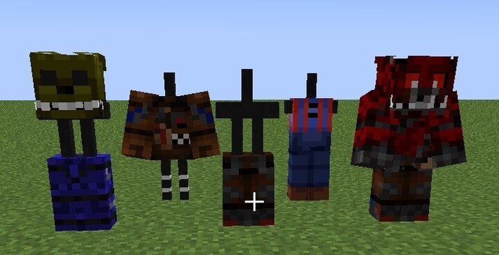 FNaF 4 Texturepack Minecraft Texture Pack