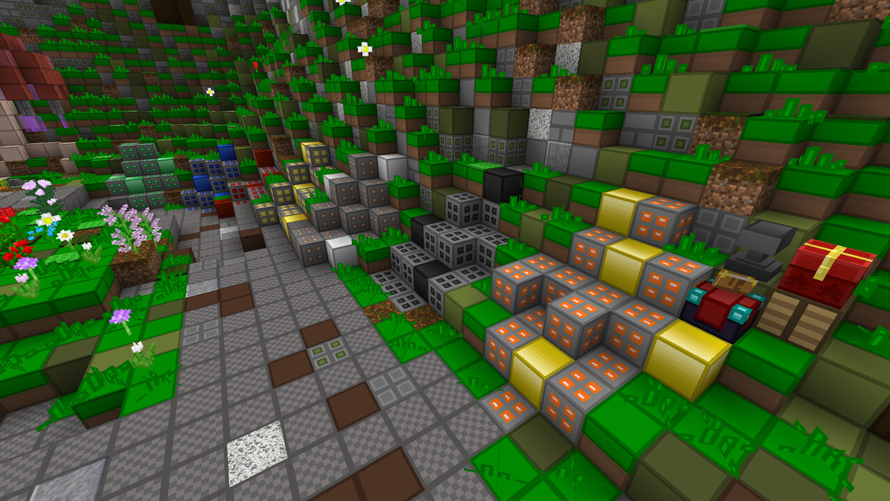 Gold FPS Minecraft Texture Pack