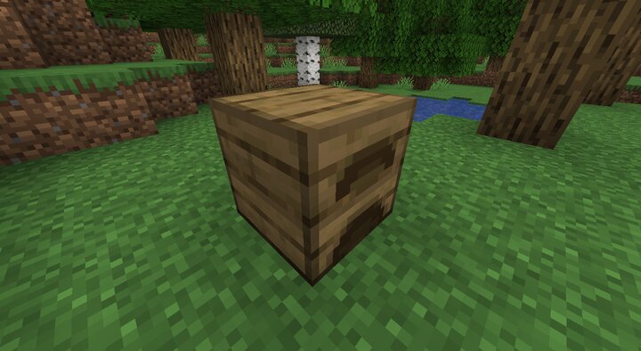 Wooden furnace. Minecraft Texture Pack