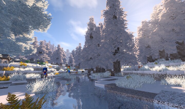 Amberstone - Realistic winter pack (512*512) Minecraft Texture Pack