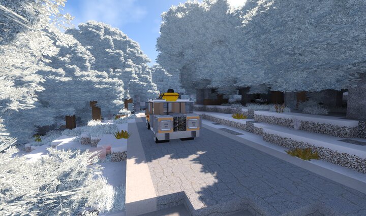 Amberstone - Realistic winter pack (512*512) Minecraft Texture Pack