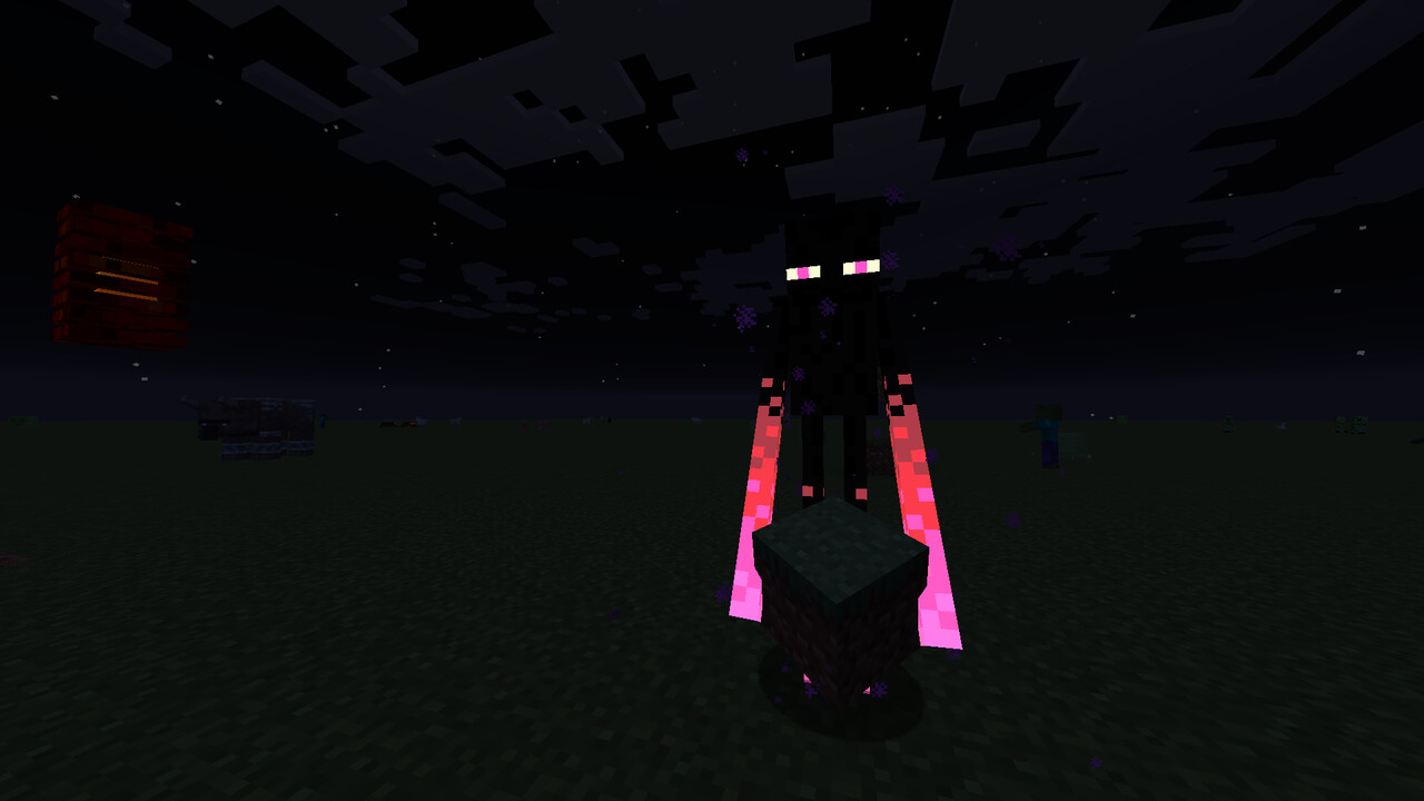 Glowing Enderman Minecraft Texture Pack