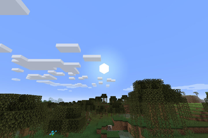 Isometric Sun & Moon Cubes Minecraft Texture Pack