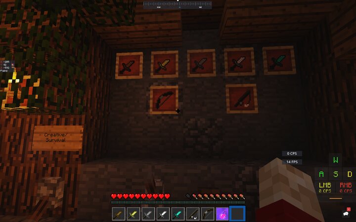 ShortSwords Custom Angled Minecraft Texture Pack