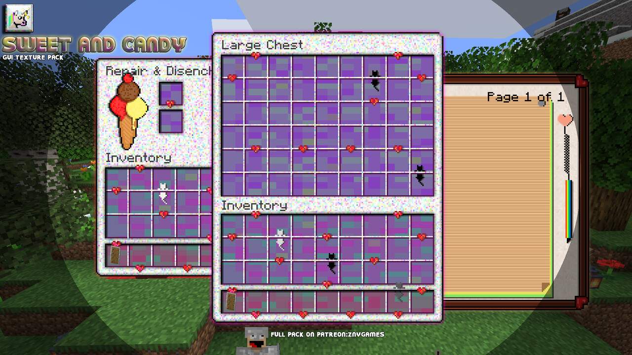 SWEET AND CANDY [JAVA] 🦄 Minecraft Texture Pack