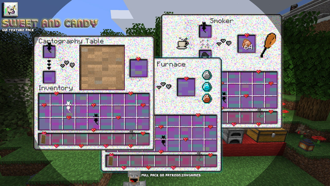 SWEET AND CANDY [JAVA] 🦄 Minecraft Texture Pack