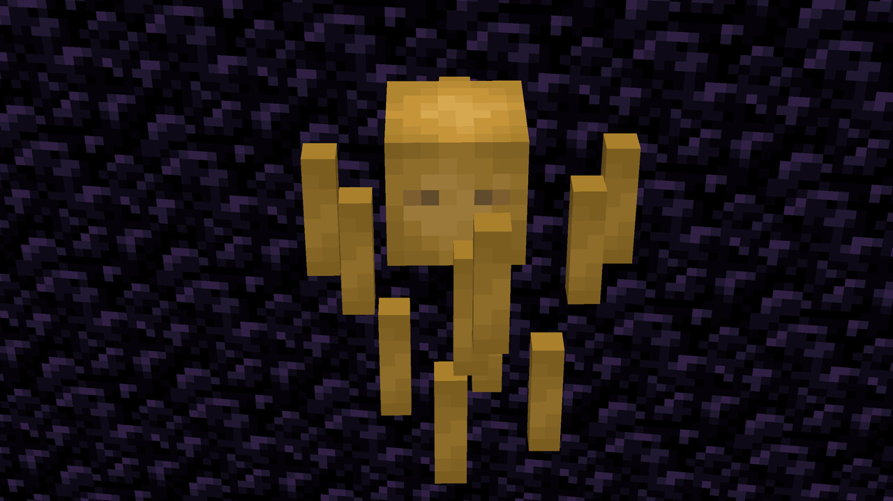 French Fry Potato Blaze Minecraft Texture Pack