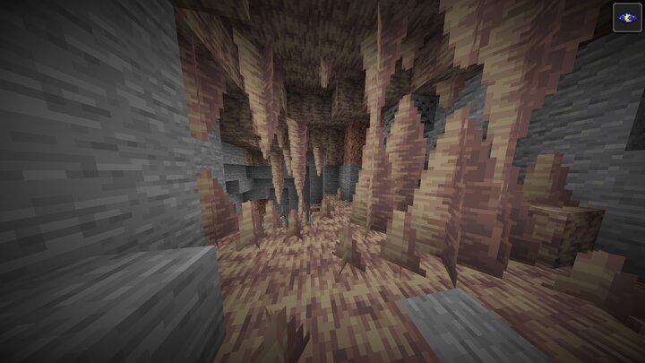 Retextured Dripstone Minecraft Texture Pack