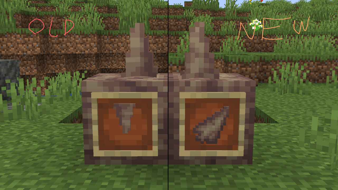 Retextured Dripstone Minecraft Texture Pack