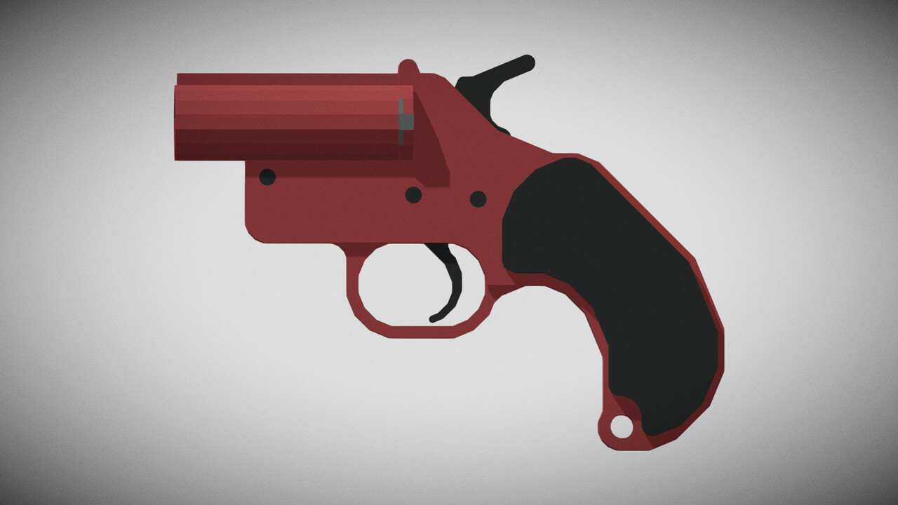 3D GUNS | Flare Gun! (1.12+) Minecraft Texture Pack