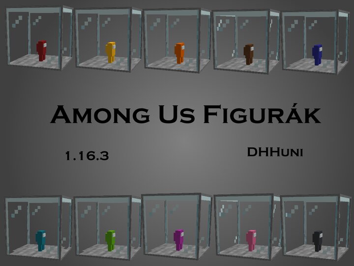 Among Us Karakterek/ Characters Minecraft Texture Pack