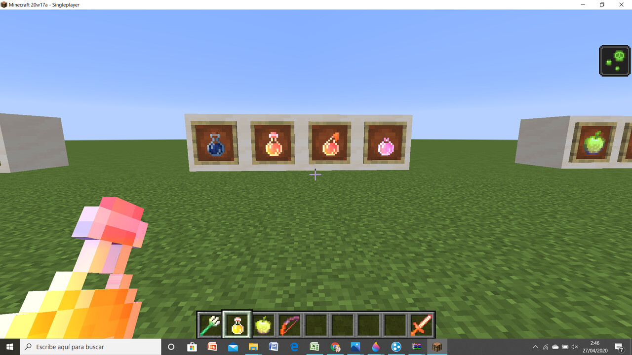 Rainbow enchantment effect Minecraft Texture Pack