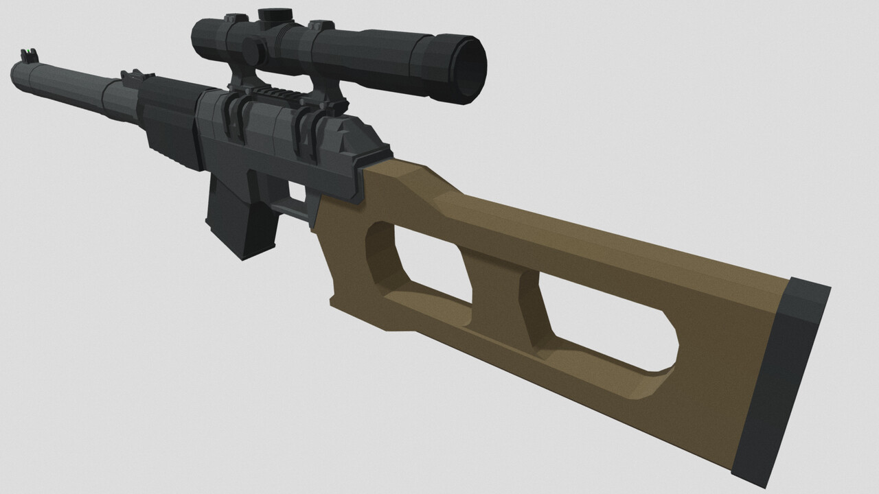 3D GUNS | VSS! (1.12+) Minecraft Texture Pack