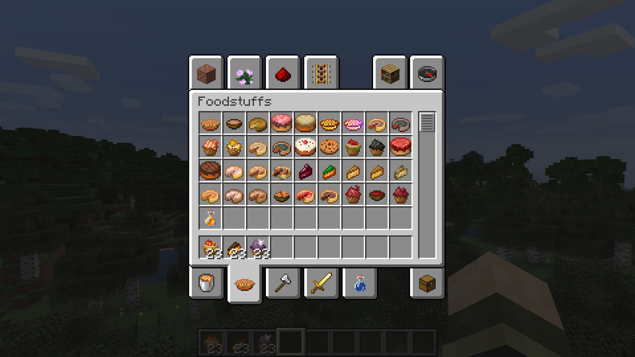 Balanced Nutrition Minecraft Texture Pack