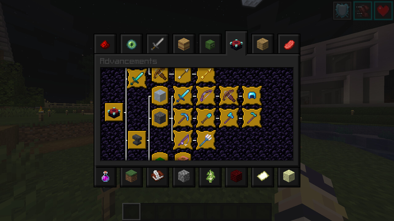 NeuTraLZero's Dark GUI (1.8/1.16+) Minecraft Texture Pack
