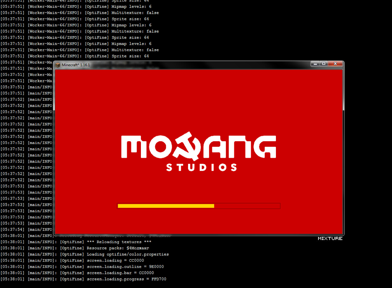 [OF] Soviet loading screen Minecraft Texture Pack