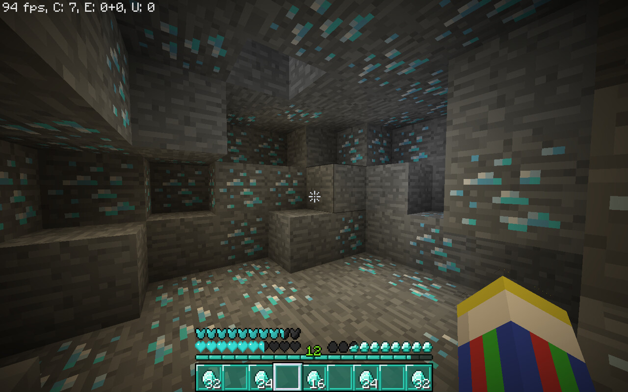 Diamond Themed GUI Pack Minecraft Texture Pack