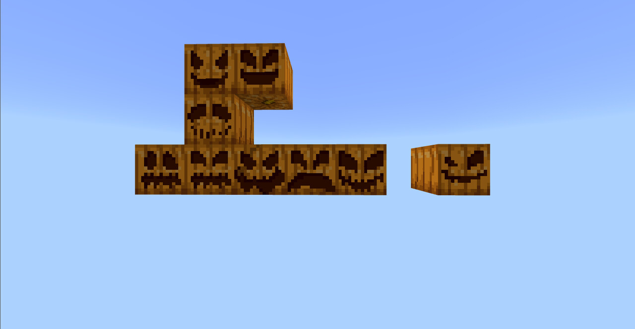 Spooky Pumpkins! Minecraft Texture Pack