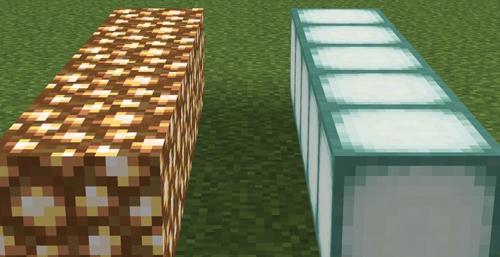 Less Painful Glowstone Minecraft Texture Pack